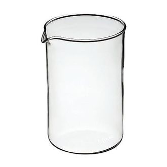 La Cafetière LA CAFETIERE Ersatzbecher aus Glas für French Press Kaffeemaschinen, Transparent, 850ml, Durchsichtig, Klar