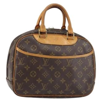 Louis Vuitton Sac &agrave; main en toile Pre-owned - Femme - Pre-owned - Brun - Taille: ONE Size
