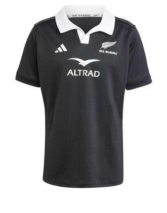 adidas adidas Performance - Maillot de rugby All Blacks à manches courtes en tissu AEROREADY - Noir