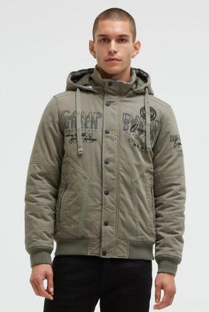 Camp David Winterjacke mit Stehkragen & Kapuze