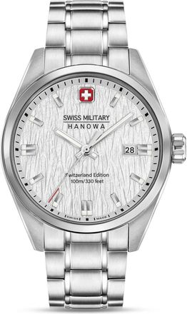 Swiss Military Hanowa Uhren - Quarzuhr Helvetica - Gr. unisize - in Silber - für Damen
