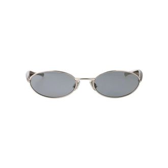 Bottega Veneta Sardine Ovale Sonnenbrille - - Accessories - unisex - Grau - 57 MM