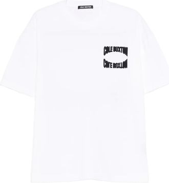 Cole Buxton logo T-shirt - Wei&szlig;