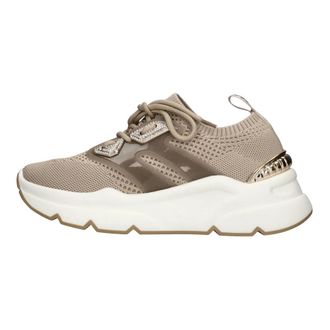 Emanuelle Vee Femme, Chaussures, Beige, Taille: 36 EU Baskets Beige