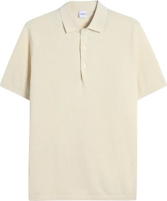 Aspesi Homme, Tops, Beige, Taille: XL Polo Cotone Piquet Tinto Capo