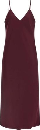 Norma Kamali Femme, Robes, Rouge, Taille: 36 FR Bias Slip Dress