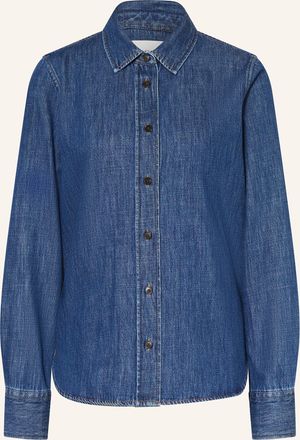 Closed Closed Hemdbluse In Jeansoptik Mit Cut-Out blau