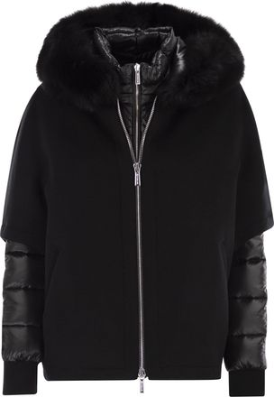 Moorer Veste moteur Pegaso Down avec capuche détachable