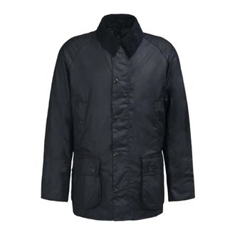 Barbour Ashby Wachsmantel - - Jackets - Herren - Schwarzk - L
