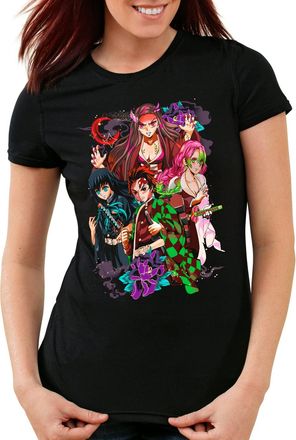 style3 Hashira Sword Damen T-Shirt Demon Anime Japan Manga, Gr&ouml;&szlig;e:XXL