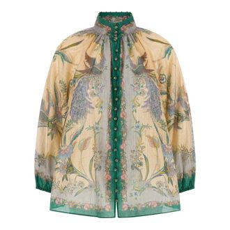 Zimmermann Indra Billow Bluse - - Blouses & Shirts - Damen - Mehrfarbig - M