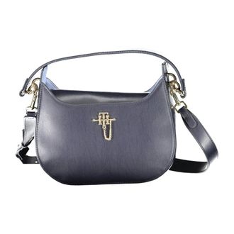 Tommy Hilfiger Femme, Sacs, Bleu, Taille: ONE Size Sac à Main Femme Bleu avec Poignée et Bandoulière Réglable