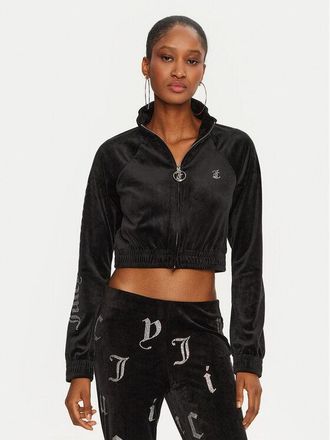 Juicy Couture Sweatshirt Tasha JCWCT24305 Schwarz Slim Fit