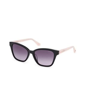 Guess Femme, Accessoires, Noir, Taille: 56 MM Lunettes de soleil carrées