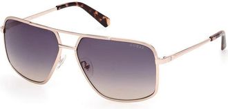 Guess Homme, Accessoires, Jaune, Taille: ONE Size Gu00167-6032W Lunettes de soleil