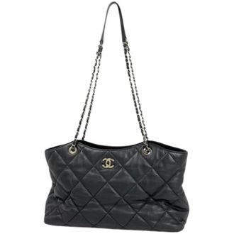 Chanel Pre-owned Matelasse Tote Bag - - Pre-owned - Damen - Schwarzk - ONE SIZE