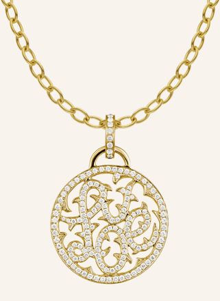 Cada Cada Kette Medium Floral Love gold