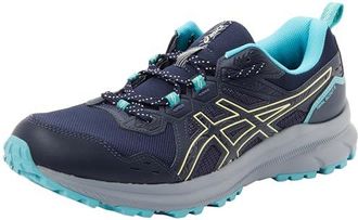 Asics Homme Trail Scout 3 Sneaker, Midnight/Wheat Yellow, 44 EU