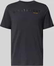 PME Legend T-Shirt mit Statement-Print Modell NIGHT FLIGHT CAMPAGNE