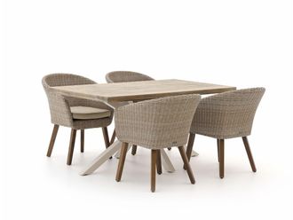 Intenso Furniture Intenso Tropea/Montorio 160 cm Gartenm&ouml;bel-Set 5-teilig