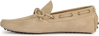 Boggi Milano Homme, Chaussures, Beige, Taille: 40 EU Mocassins en daim