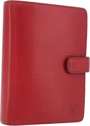 Louis Vuitton Pre-owned Couverture agenda - Femme - Pre-owned - Rouge - Taille: ONE Size