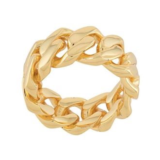 Darkai Cuban Ring - - Accessories - Herren - Gelb - 54 MM