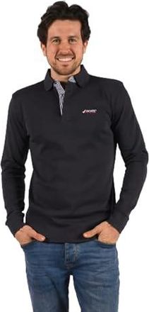 Scott Polo NASKO Bleu Marine L Manches Longues