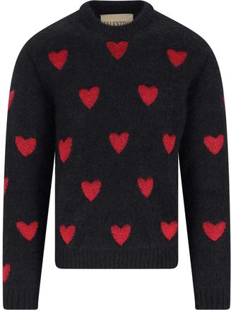 Valentino U-Boot-Pullover - Schwarz