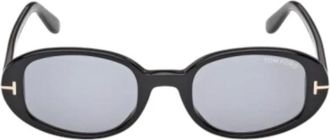 Tom Ford unisex, Accessoires, Noir, Taille: 49 MM Iggy Lunettes de soleil