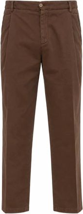 BRIGLIA 1949 Manhattans Hose - - Trousers - Herren - Braun - S