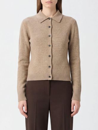 Max Mara Cardigan im Polo-Stil aus Kaschmirmischung mit Rippb&uuml;ndchen