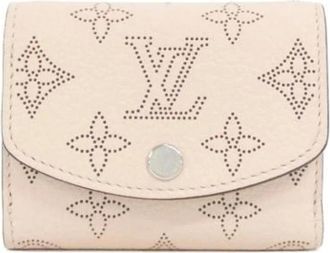 Louis Vuitton Portefeuille Tri-fold Pre-owned - Femme - Pre-owned - Beige - Taille: ONE Size