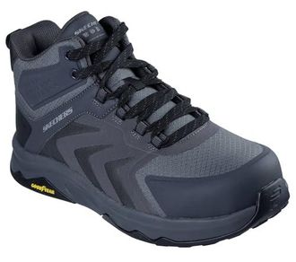Skechers Homme Speed-Flex Trekker Nordown Botte de Protection Incendie et de s&eacute;curit&eacute;, Charcoal Textile/Synthetic, 47.5 EU
