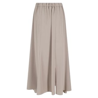 Meimeij Femme, Jupes, Beige, Taille: 40 FR Midi Skirt