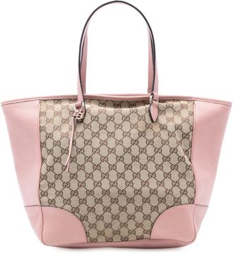 Gucci Shopper - GG Canvas Bree Zippered Tote - Gr. unisize - in Braun - für Damen