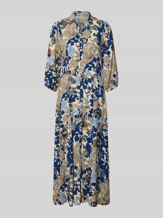 Soyaconcept Hemdblusenkleid aus Viskose mit 3/4-Arm Modell Cunilla