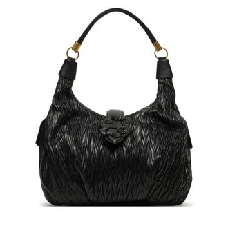 Just Cavalli Handtasche Just Cavalli Iconic Snakes 81RA4BC1 ZSD90 Schwarz