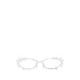 Yvmin Crystal-embellished Cat-eye Sunglasses
