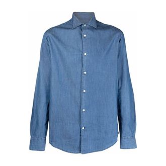 Deperlu Homme, Chemises, Bleu, Taille: 2XL Nelson Denim Shirt