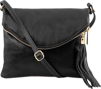 Tuscany Leather TL Young Bag Sac bandoulière avec pompon