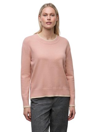 Street One Damen Pullover mit Kontrastdetails