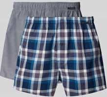 Schiesser Boxershorts mit elastischem Bund im 2er-Pack