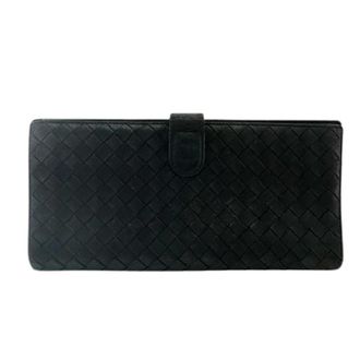 Bottega Veneta Portefeuille long (bi-pli) Pre-owned - Femme - Pre-owned - Noir - Taille: ONE Size