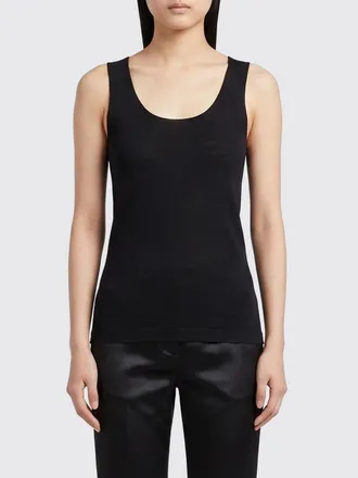 Maison Margiela D&eacute;bardeur coupe slim en coton avec encolure en U