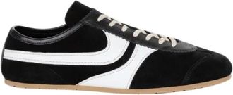 Dries Van Noten Homme, Chaussures, Noir, Taille: 40 EU Baskets 100% Camoscio