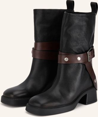 Miista Miista Biker Boots Janina schwarz