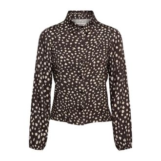 &Co Woman Anja Bambi - - Blouses & Shirts - Damen - Braun - 2XL