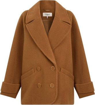 Chlo&eacute; Damen, M&auml;ntel, Braun, XSGr&ouml;&szlig;e