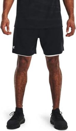 Under Armour Short pour Homme UA Vanish tiss&eacute; 2 en 1 Noir 1373764-001 MD